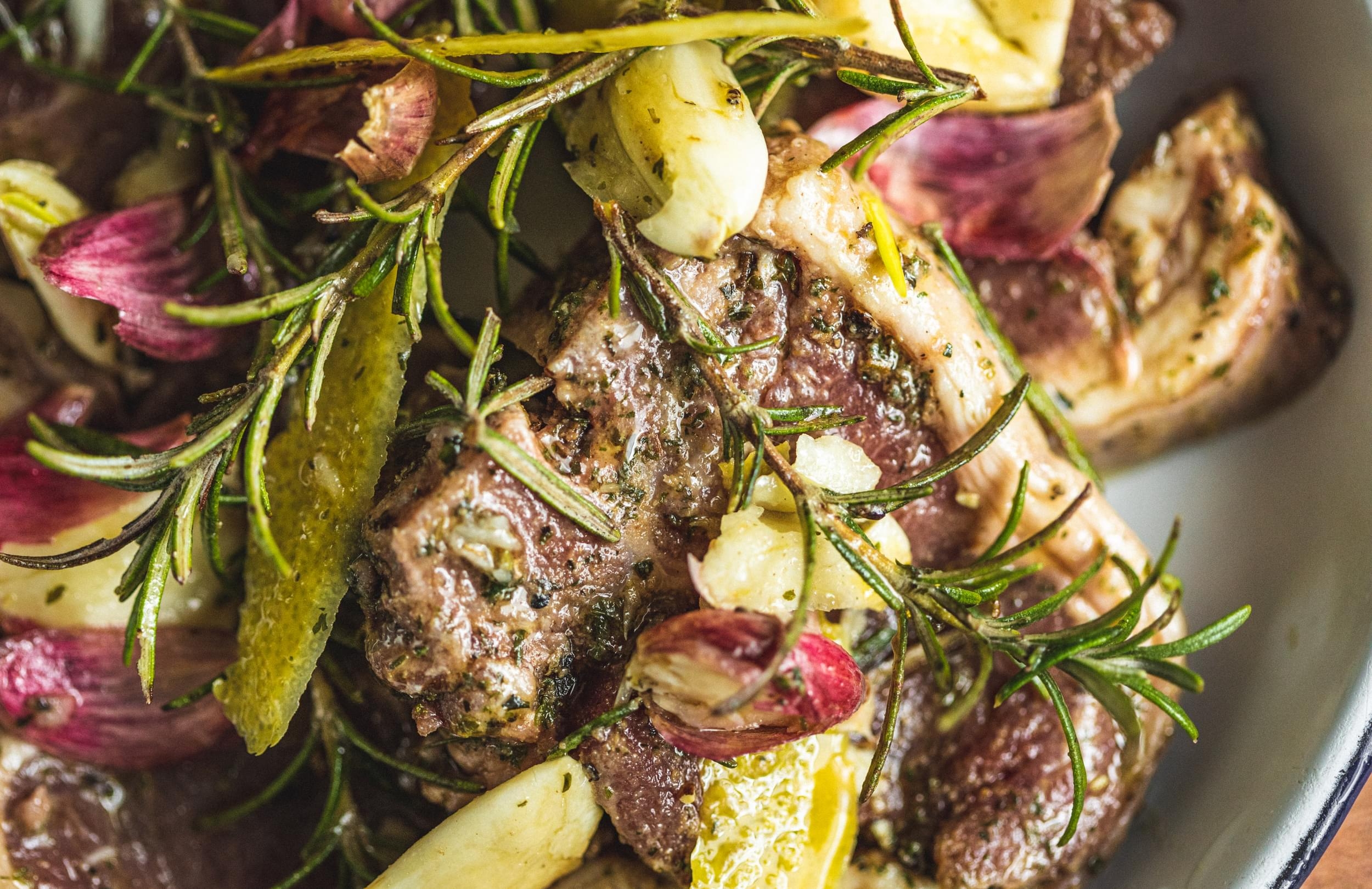 Organic Easter Roast Marinade & Green Sauce Kit / Riverford