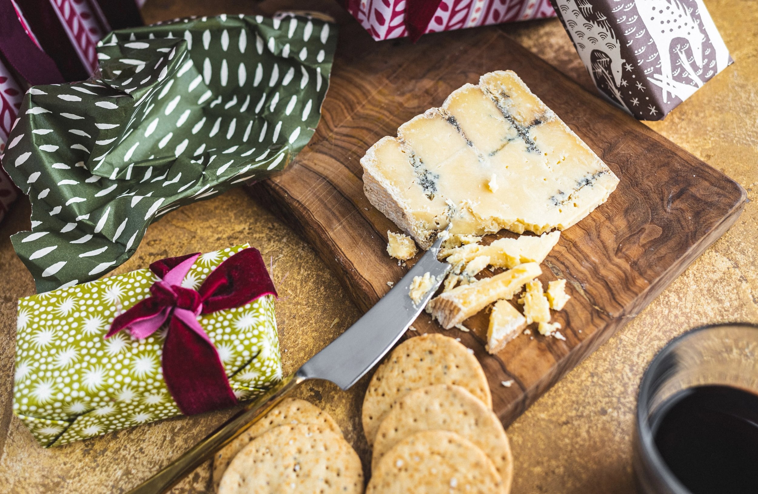 Organic Fleet Valley blue cheese 150g / Riverford