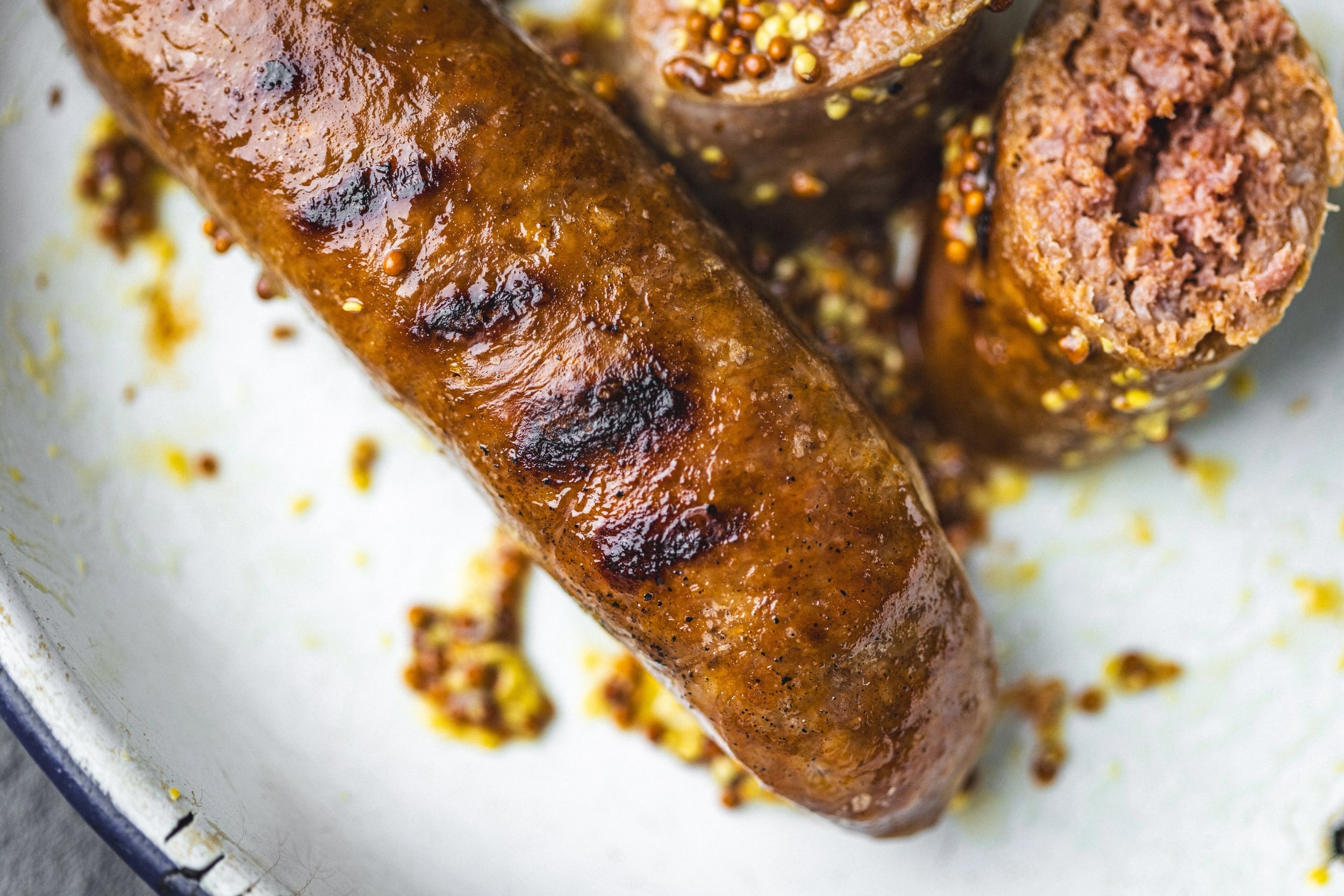 Organic Merguez sausages x5, 400g / Riverford