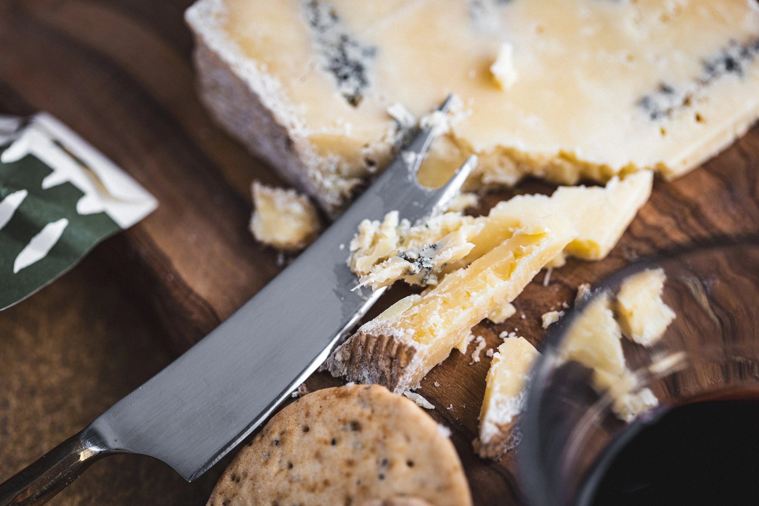 Organic Fleet Valley blue cheese 150g / Riverford