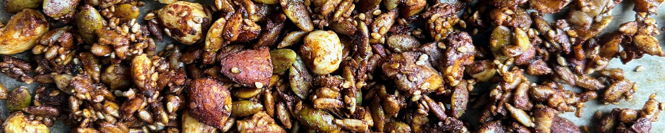 Super savoury nut & seed mix recipe / Riverford