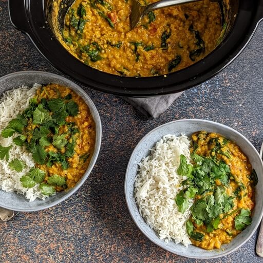 Slow cooker dal recipe / Riverford