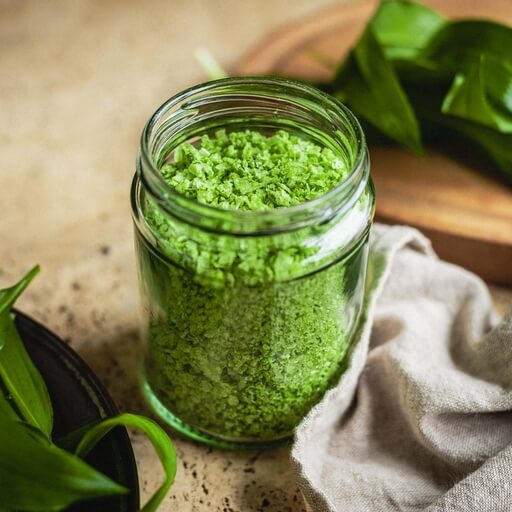 Wild garlic salt recipe / Riverford