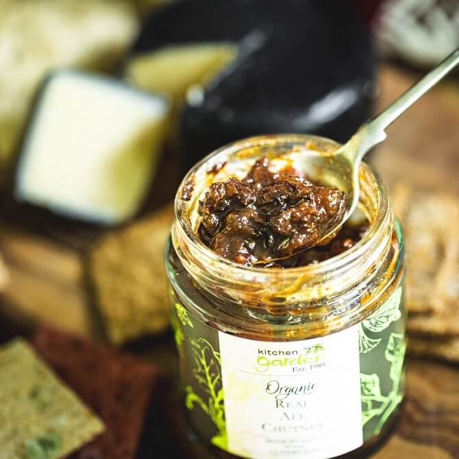 Organic Real Ale Chutney 200g / Riverford