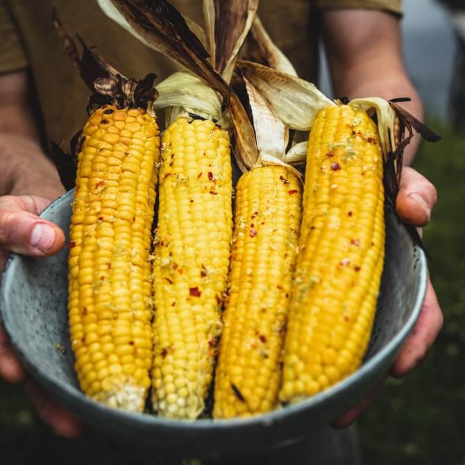 BBQ corn recipe / Riverford