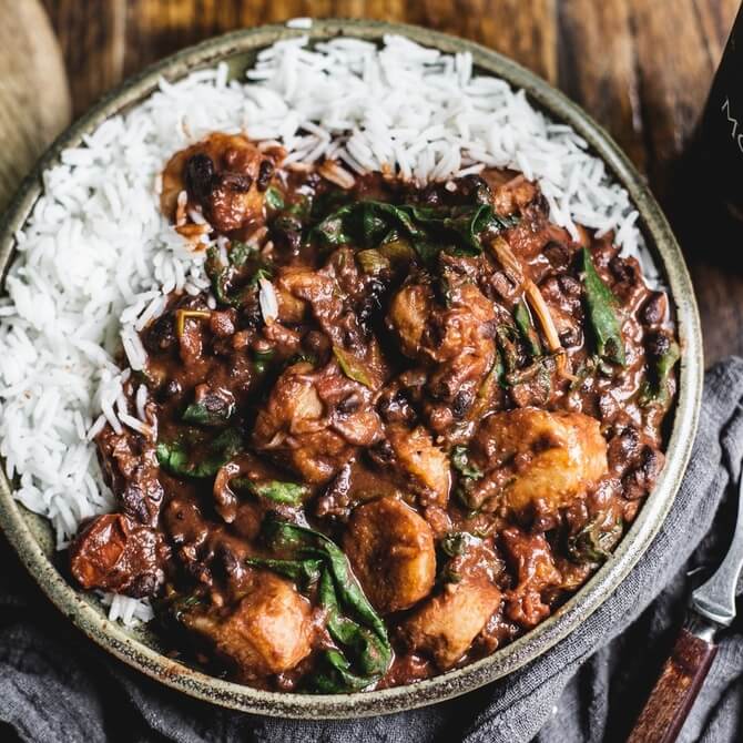 Green banana jerk stew recipe / Riverford