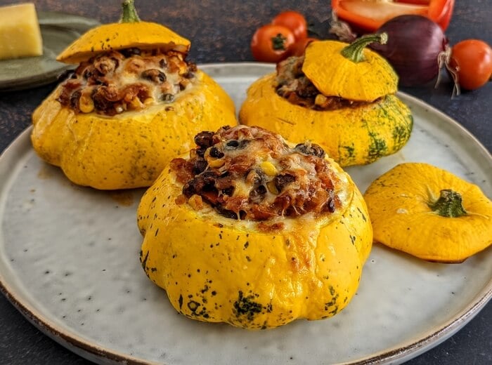 Mexican stuffed patty pan recipe / Riverford