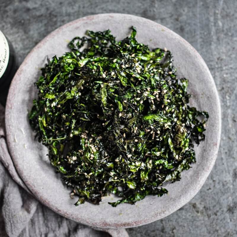 Crispy Chinese-style seaweed recipe / Riverford