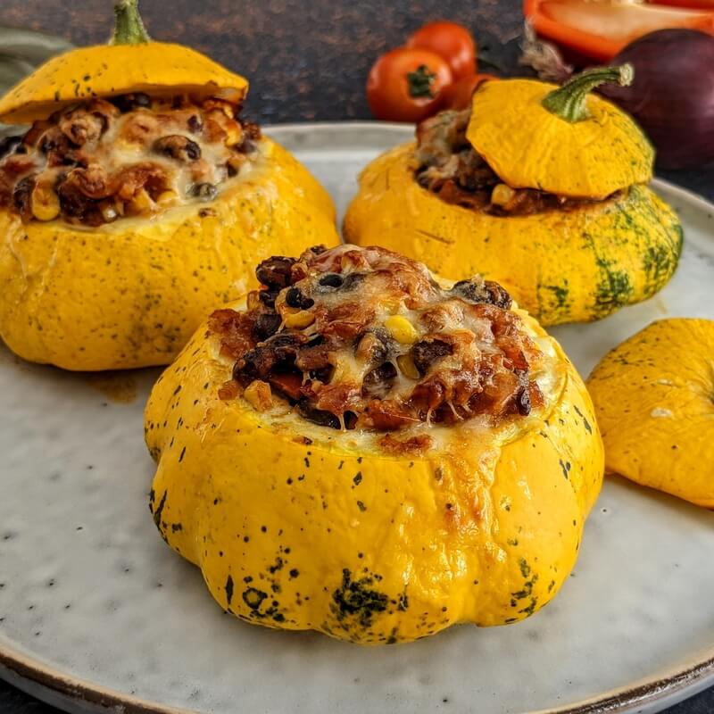 Mexican stuffed patty pan recipe / Riverford