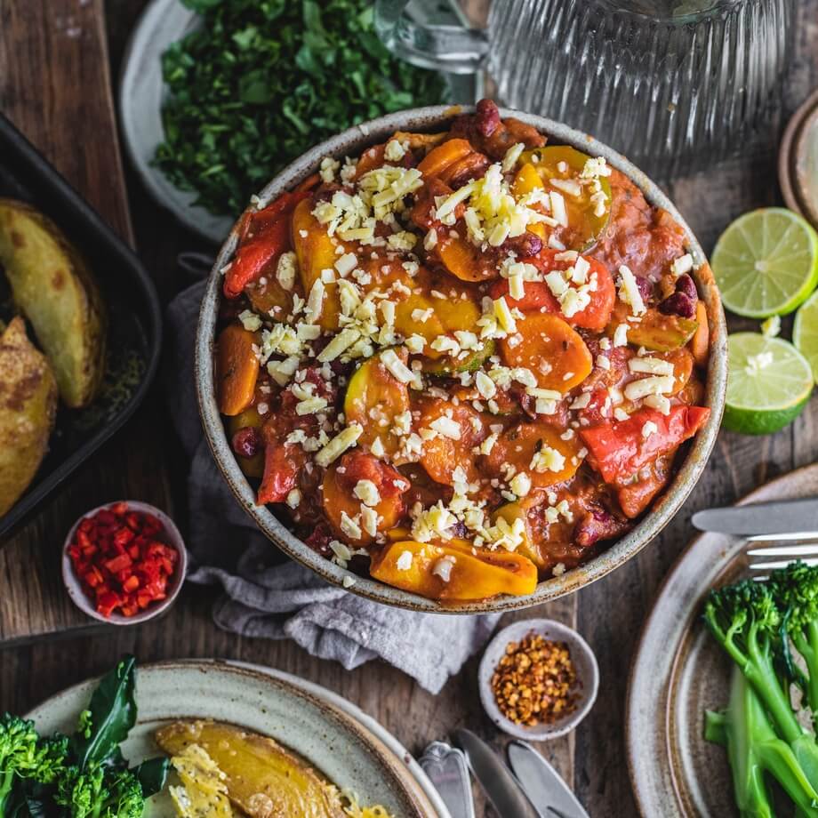 Vegetarian main recipes / Riverford