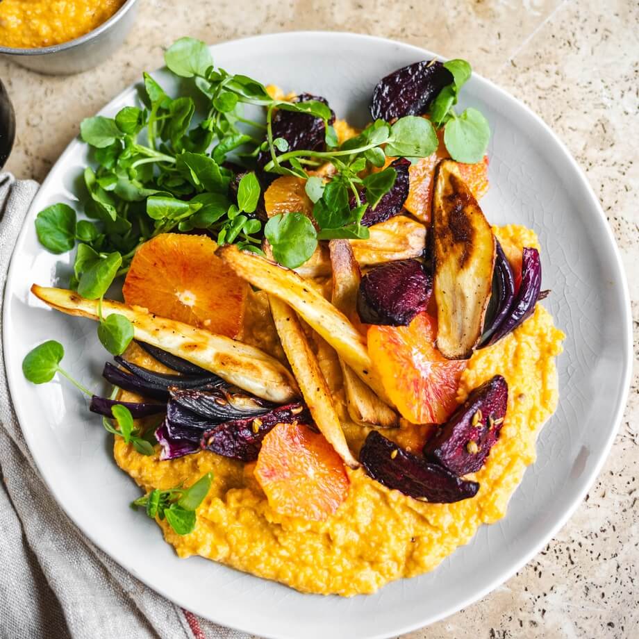 Vegetarian main recipes / Riverford