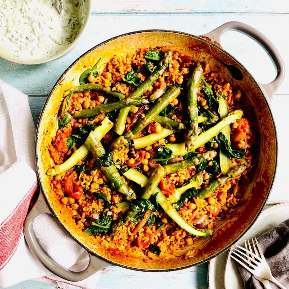 Vegetarian main recipes / Riverford