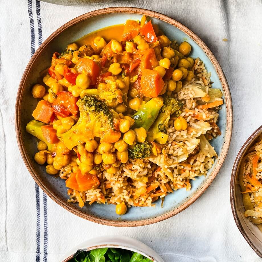 Vegetarian main recipes / Riverford