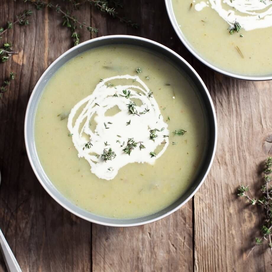 Lettuce soup recipe / Riverford