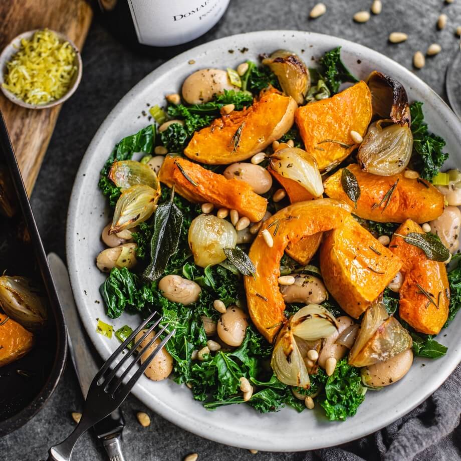 Vegetarian main recipes / Riverford