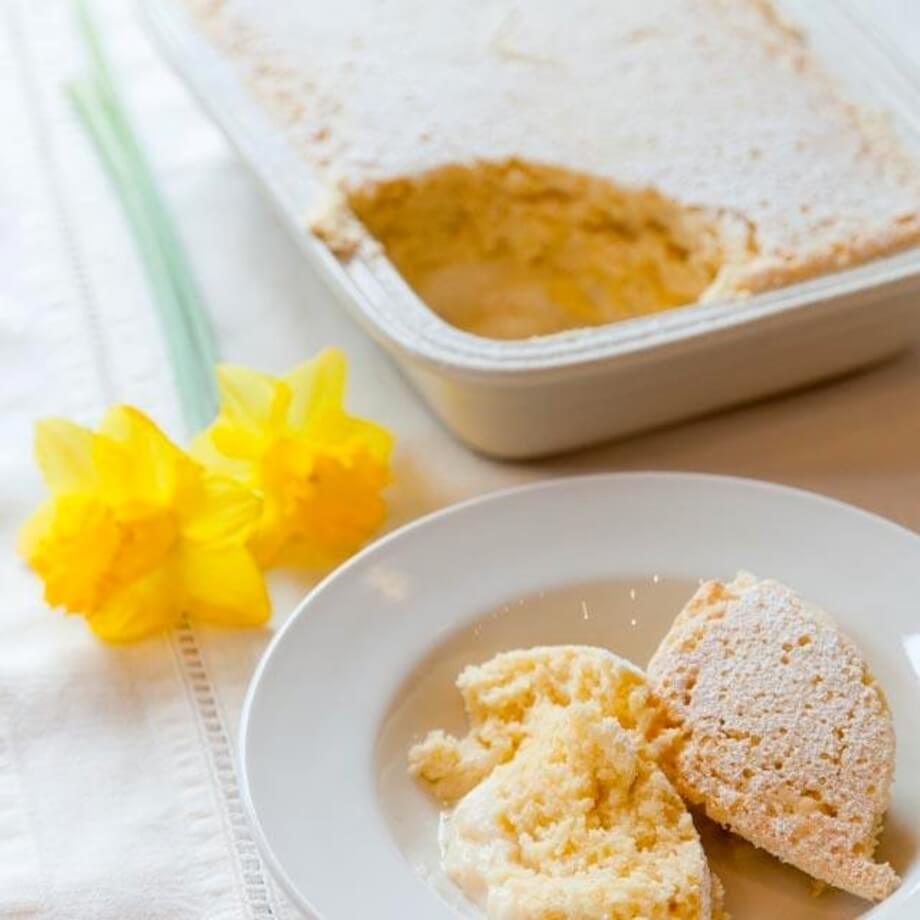 Easy gooseberry pudding recipe / Riverford