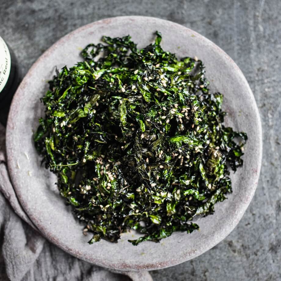 Crispy Chinese-style seaweed recipe / Riverford
