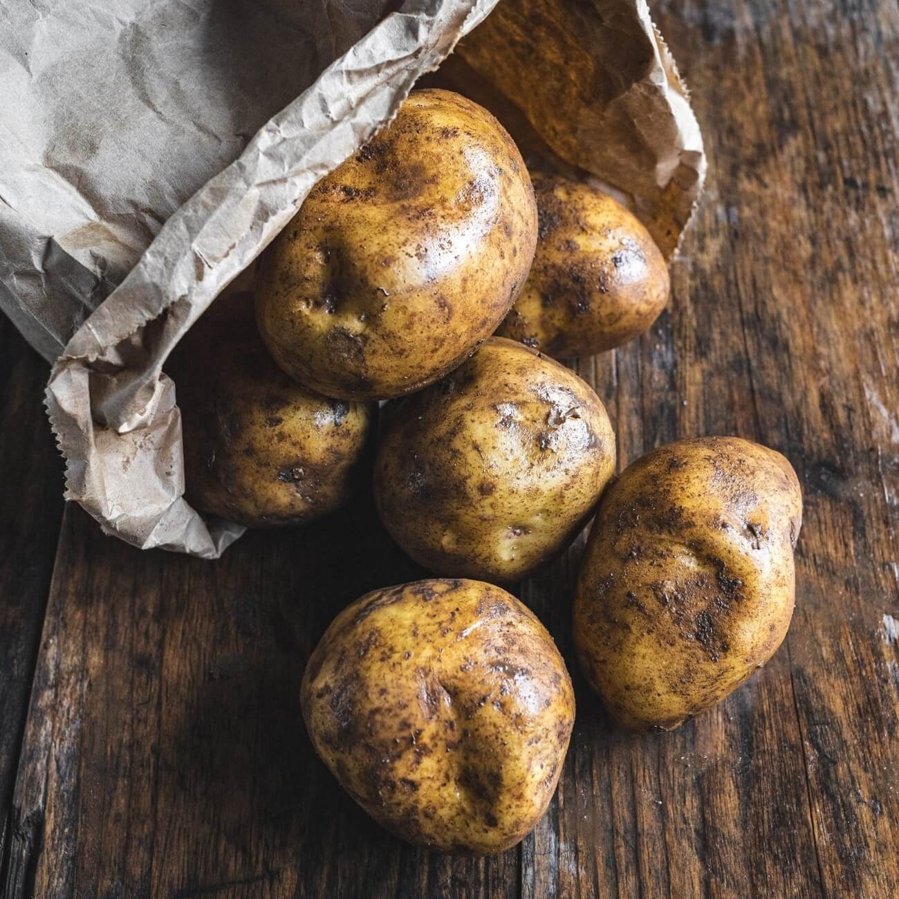 Organic Baking potatoes 1.5kg / Riverford