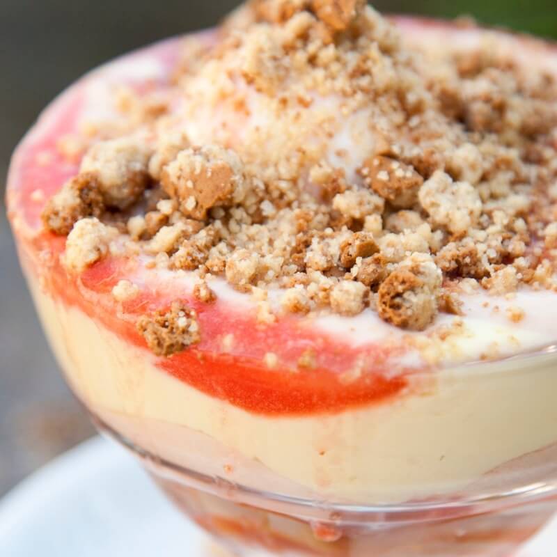 Raspberry trifle recipe / Riverford