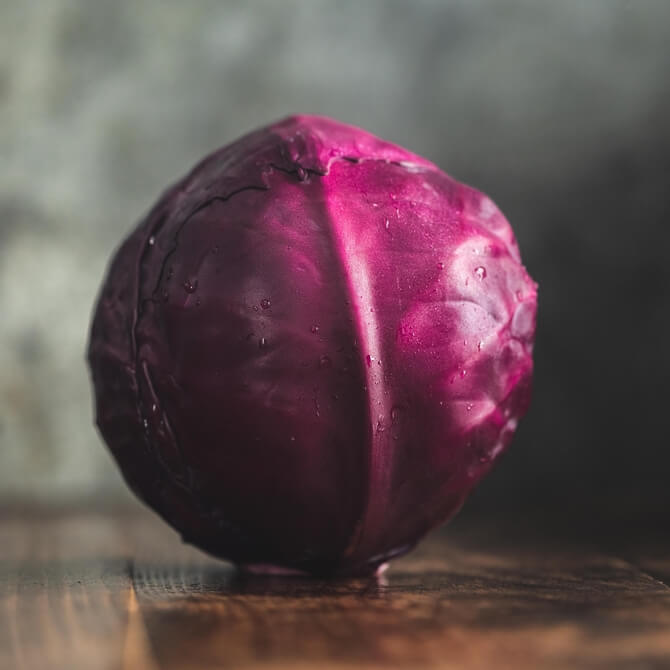 Organic Red cabbage x1 / Riverford
