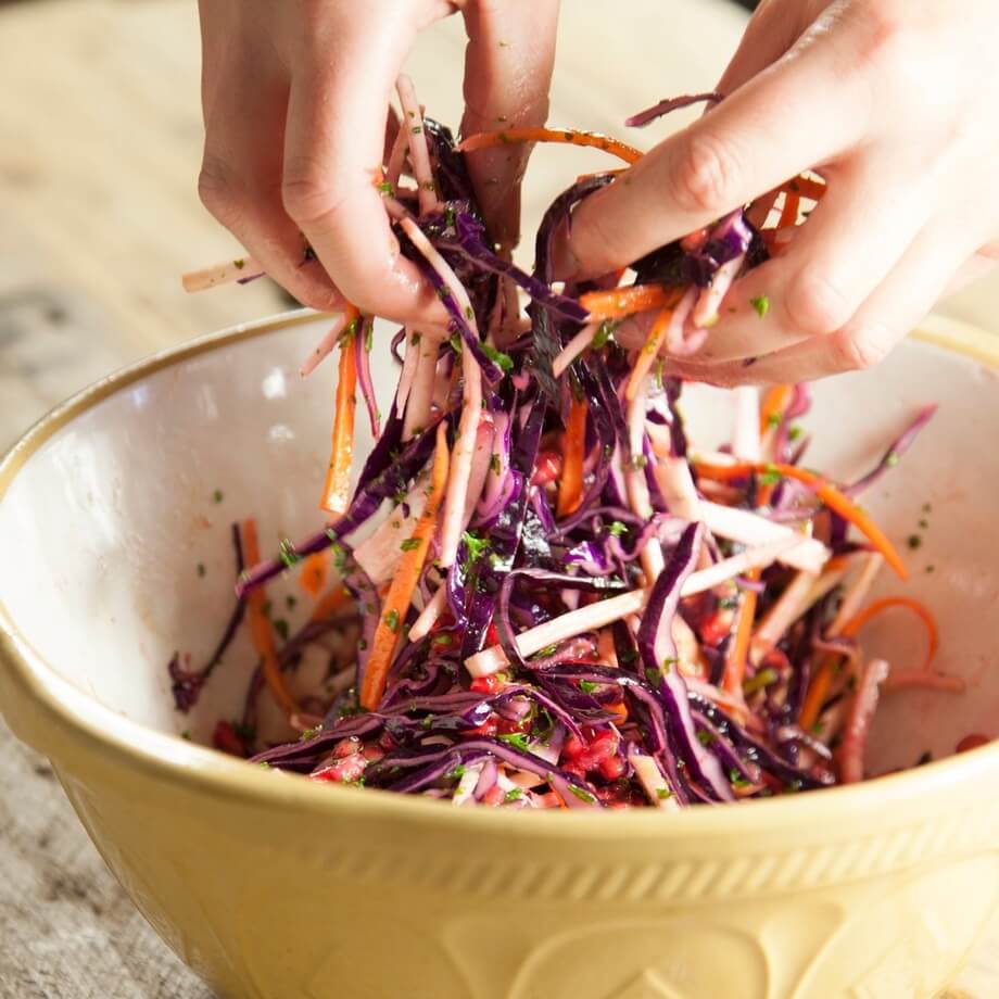 Winter slaw recipe / Riverford