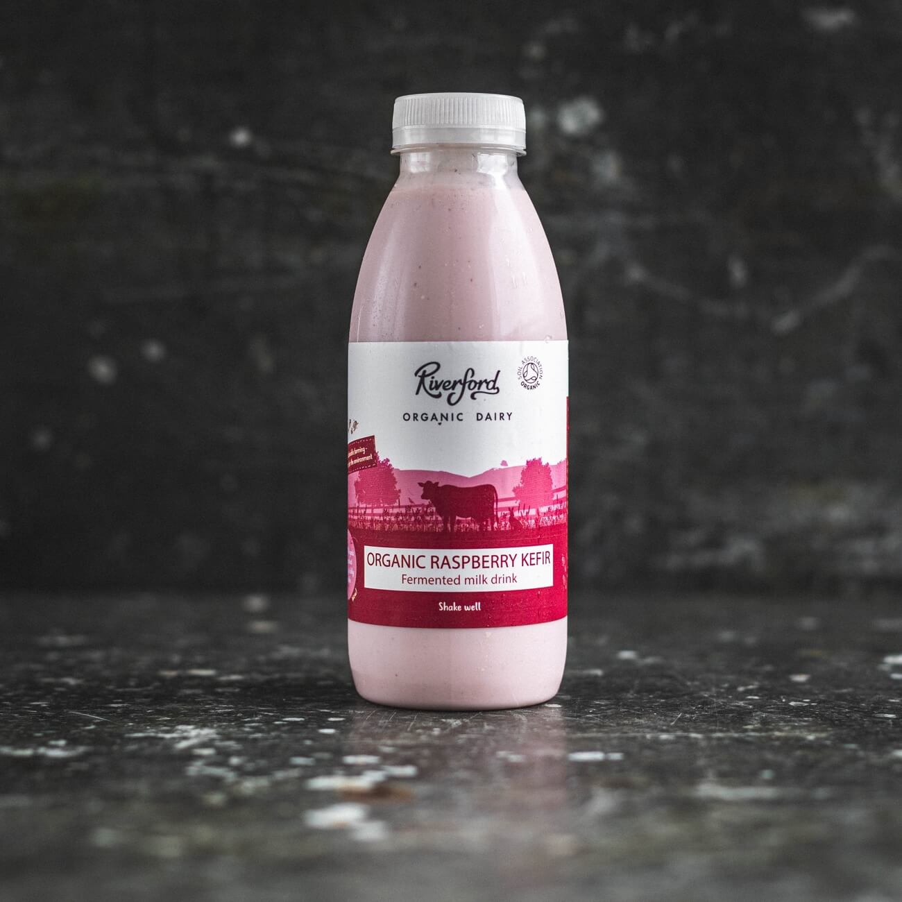 Organic Raspberry Kefir 500ml / Riverford