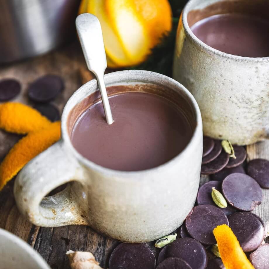 Organic Mulled Hot Chocolate Kit / Riverford