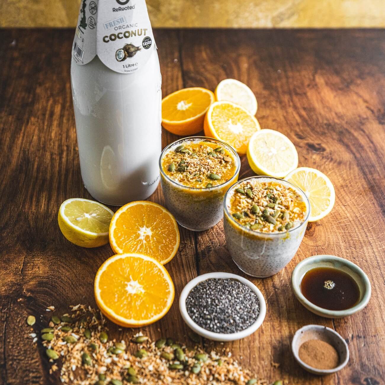 Organic Chia Seed Pudding Kit / Riverford