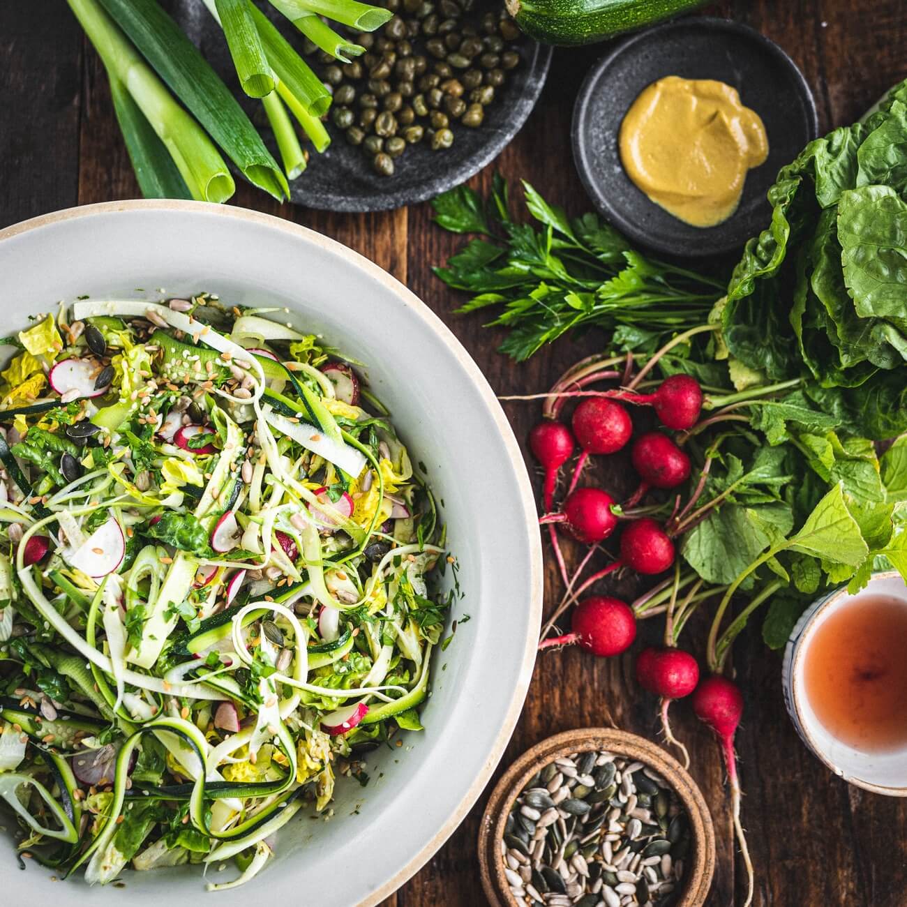 Organic Seeded Summer Slaw Kit / Riverford
