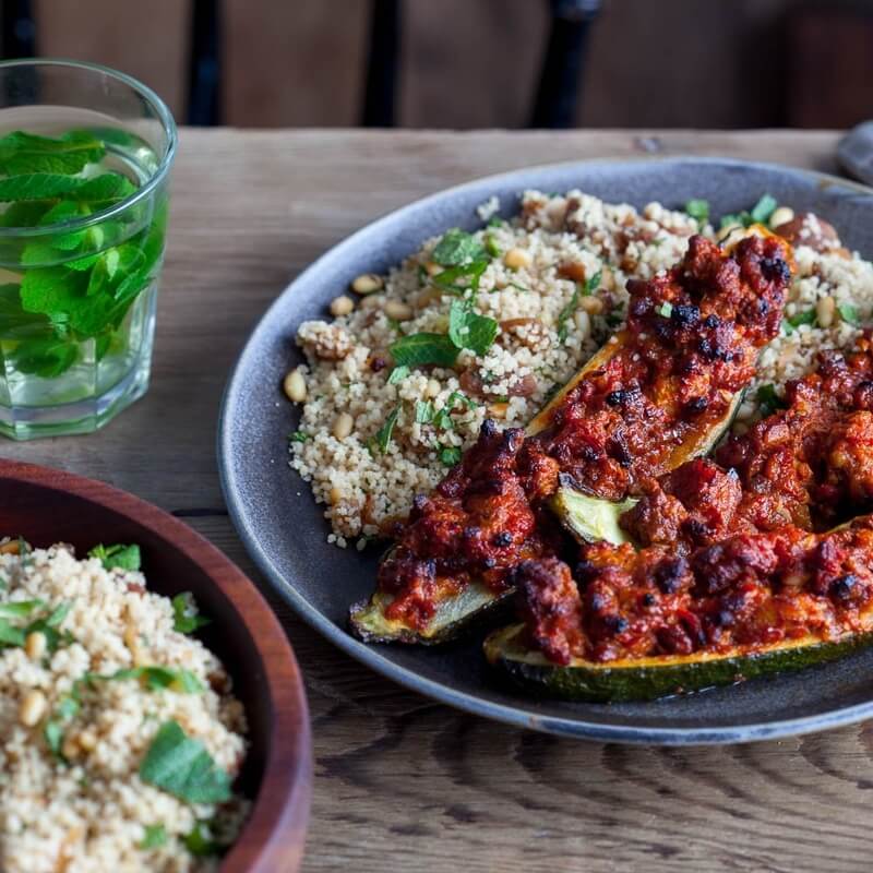 Moroccan spiced lamb with beetroot recipe / Riverford