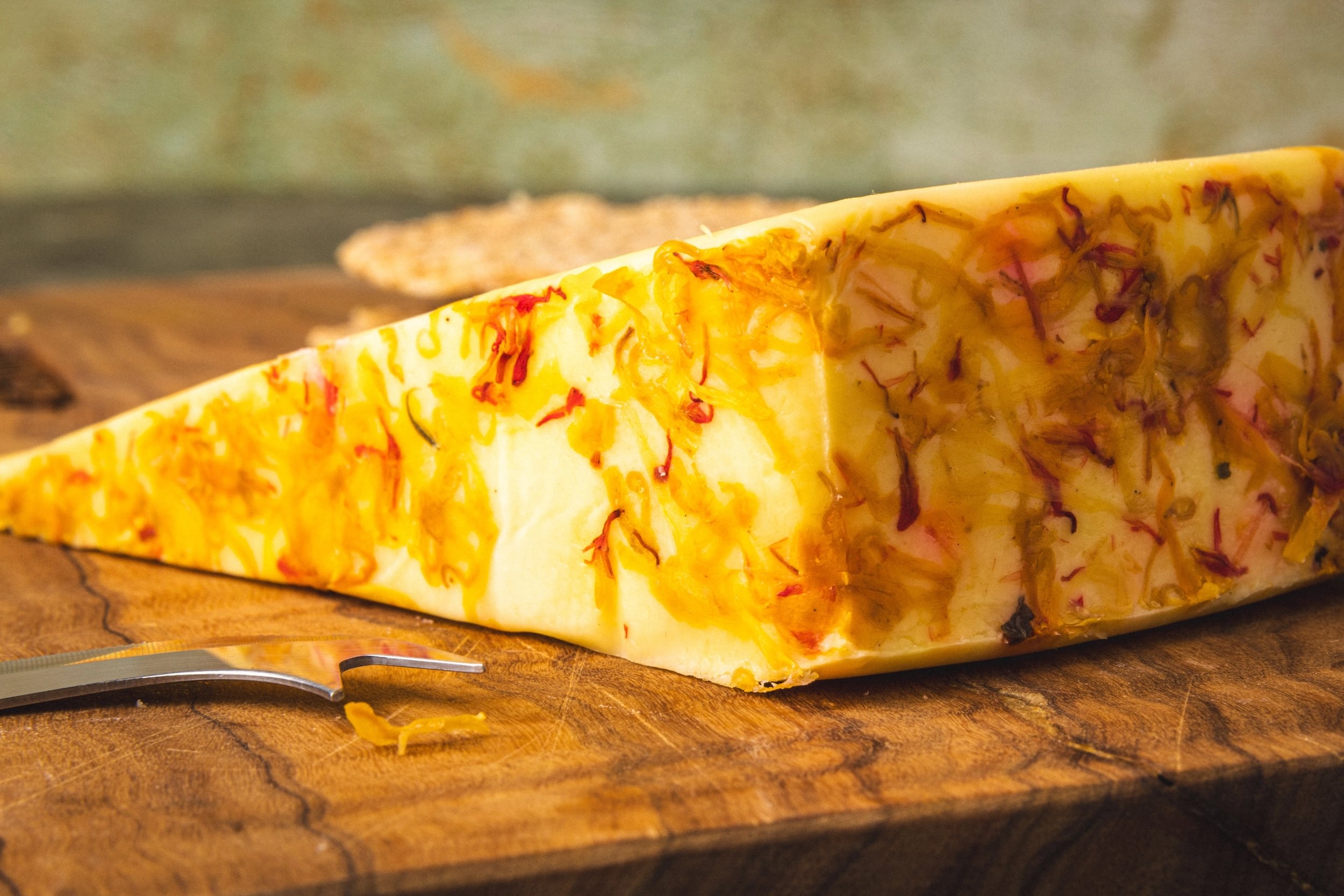 Organic Sussex floral cheese 150g / Riverford