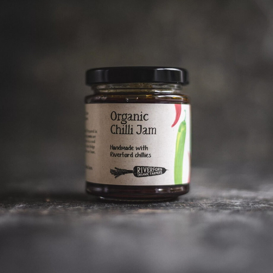Organic Chilli jam 200g / Riverford