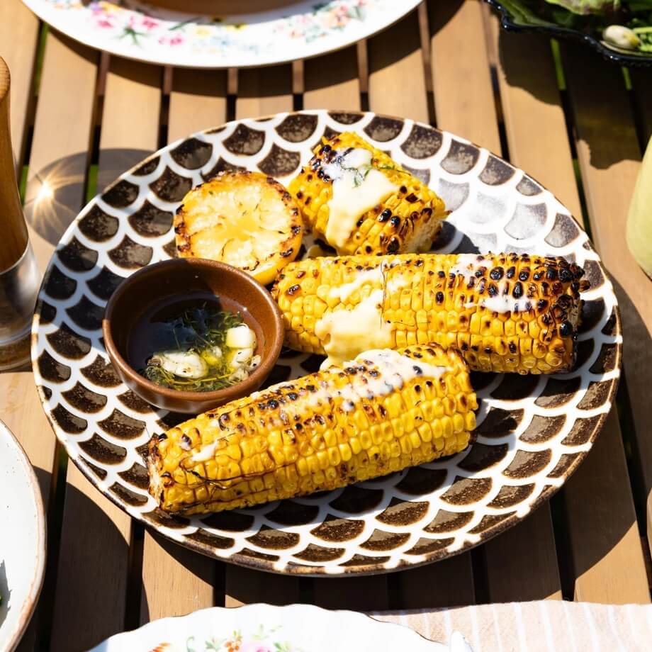 Organic Sweetcorn on the cob x2 / Riverford