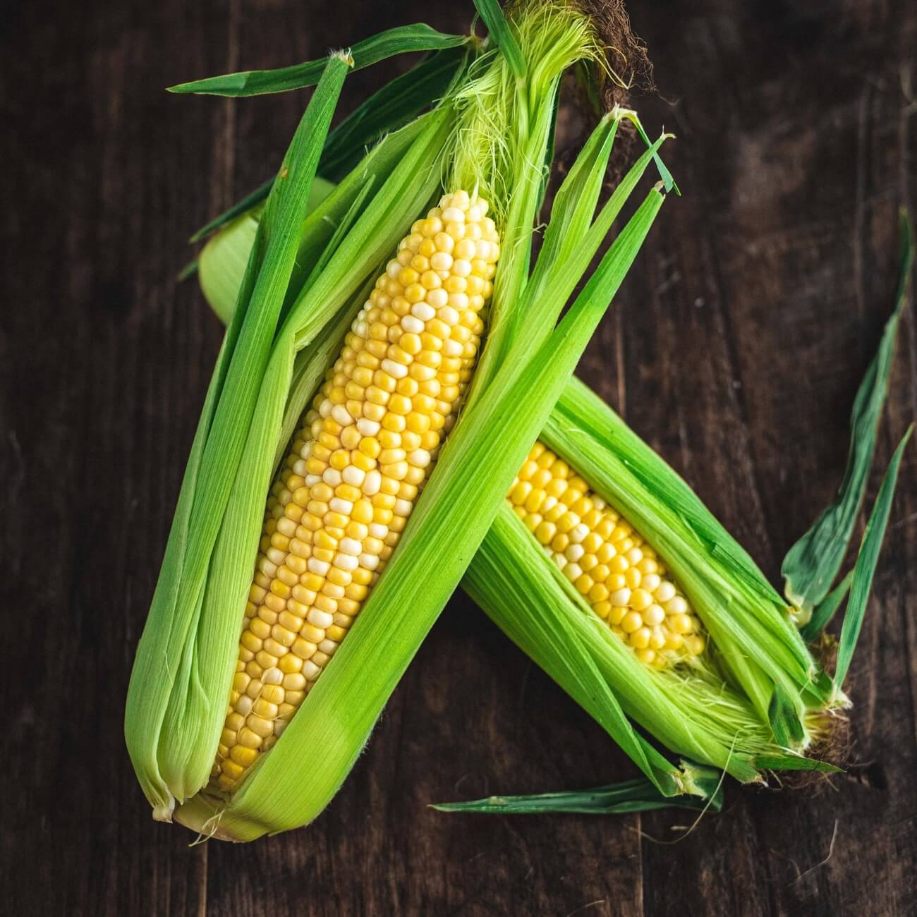 Organic Peaches & Cream Sweetcorn x2 / Riverford