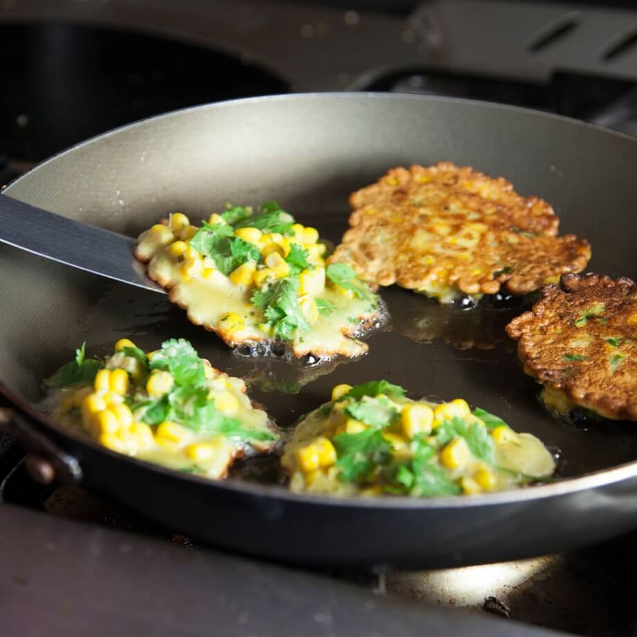 Thai red veg fritters recipe / Riverford