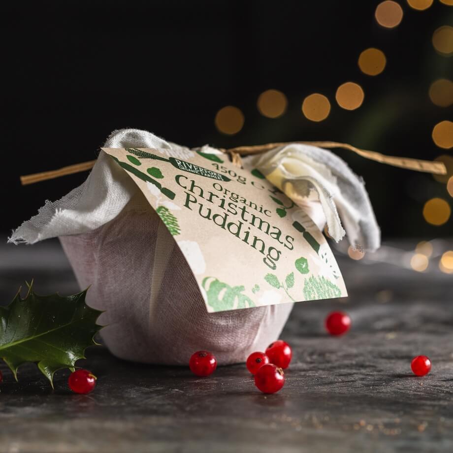 Organic Christmas pudding 450g / Riverford