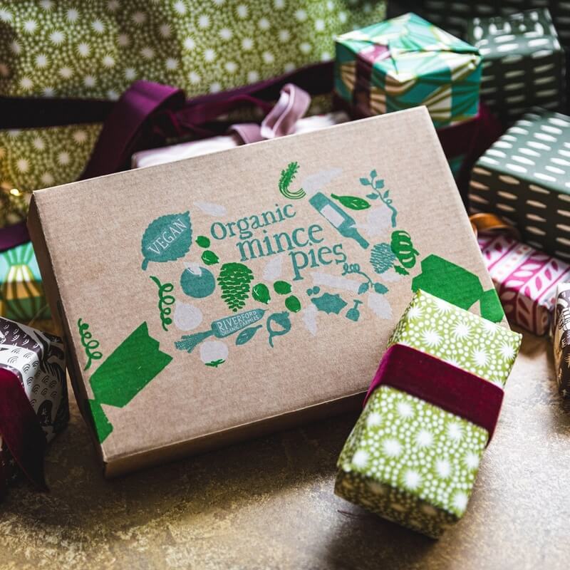 Organic Vegan mince pies x6 / Riverford