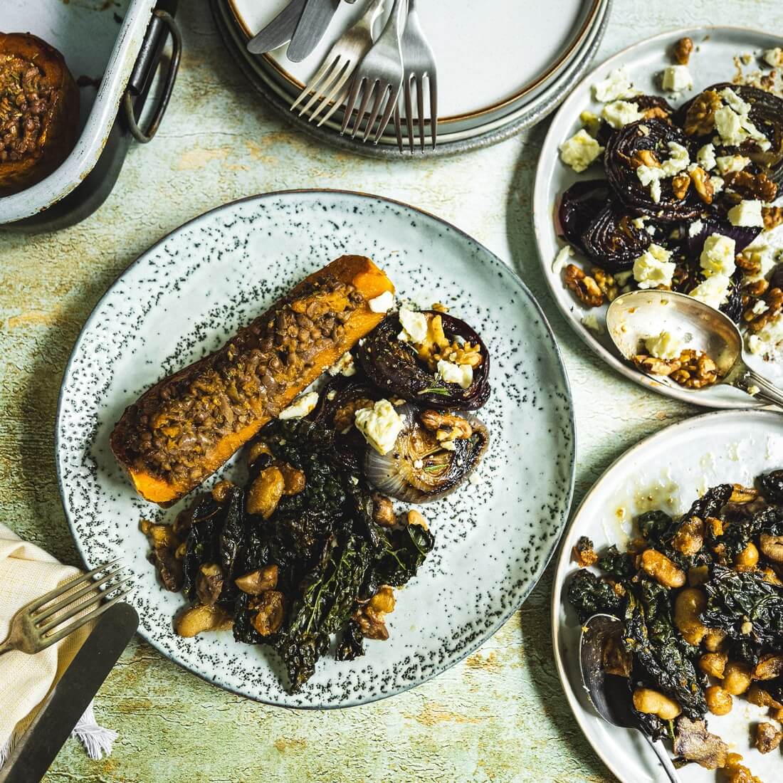 Vegetarian Family Roast recipe / Riverford