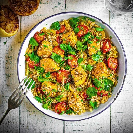 Organic Vegetarian recipe box / Riverford