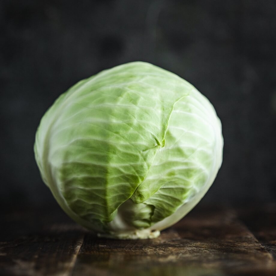 Organic White cabbage x1 / Riverford