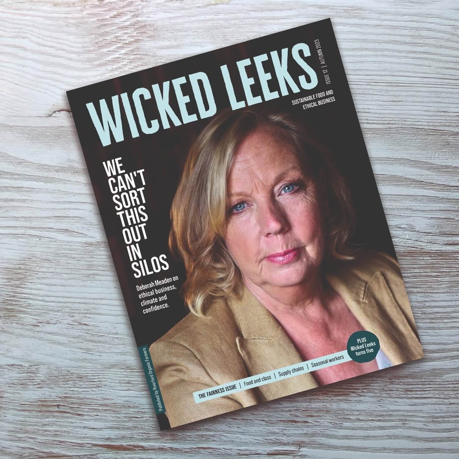 Wicked Leeks magazine / Riverford